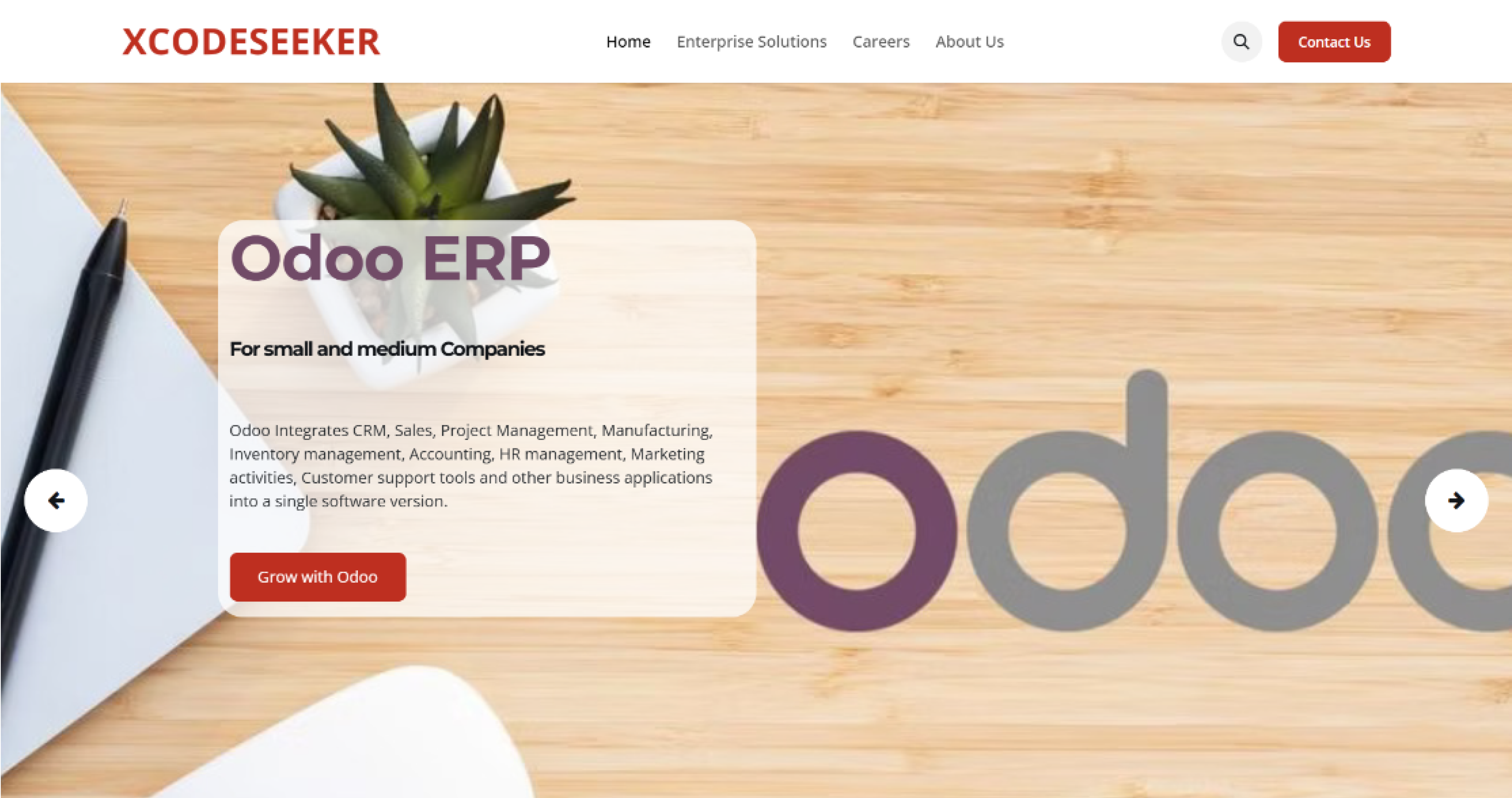 Xcode Seeker: Streamlining IT Solutions with Odoo by Fourfold Tech